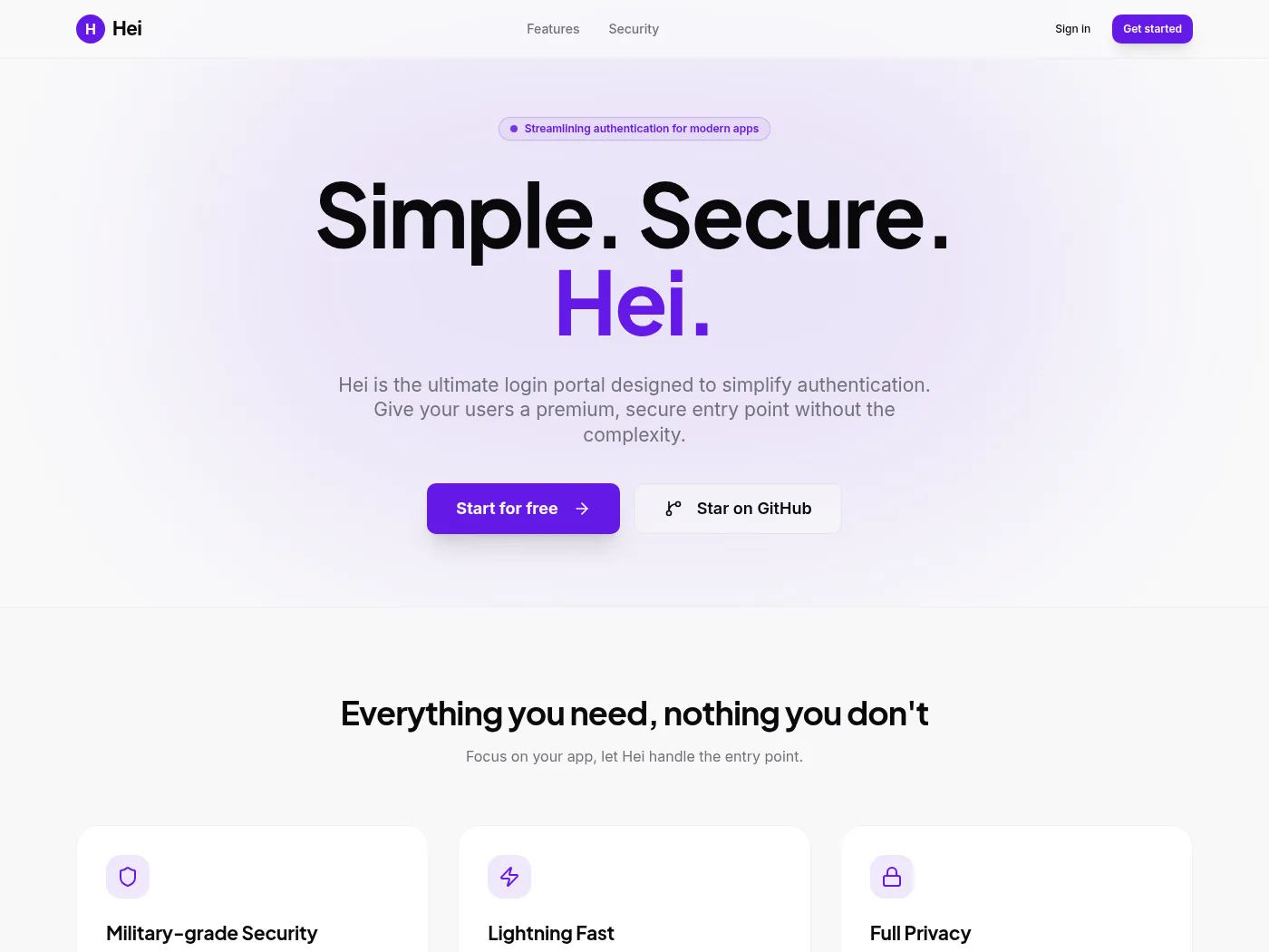 Hei Login Portal