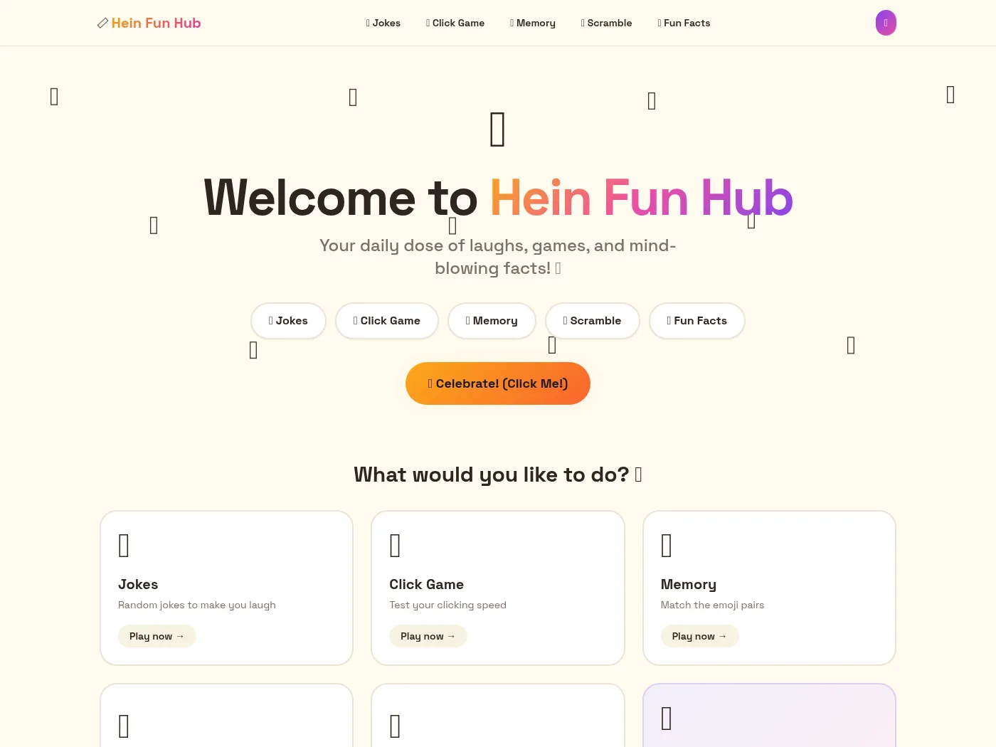 Hein Fun Hub