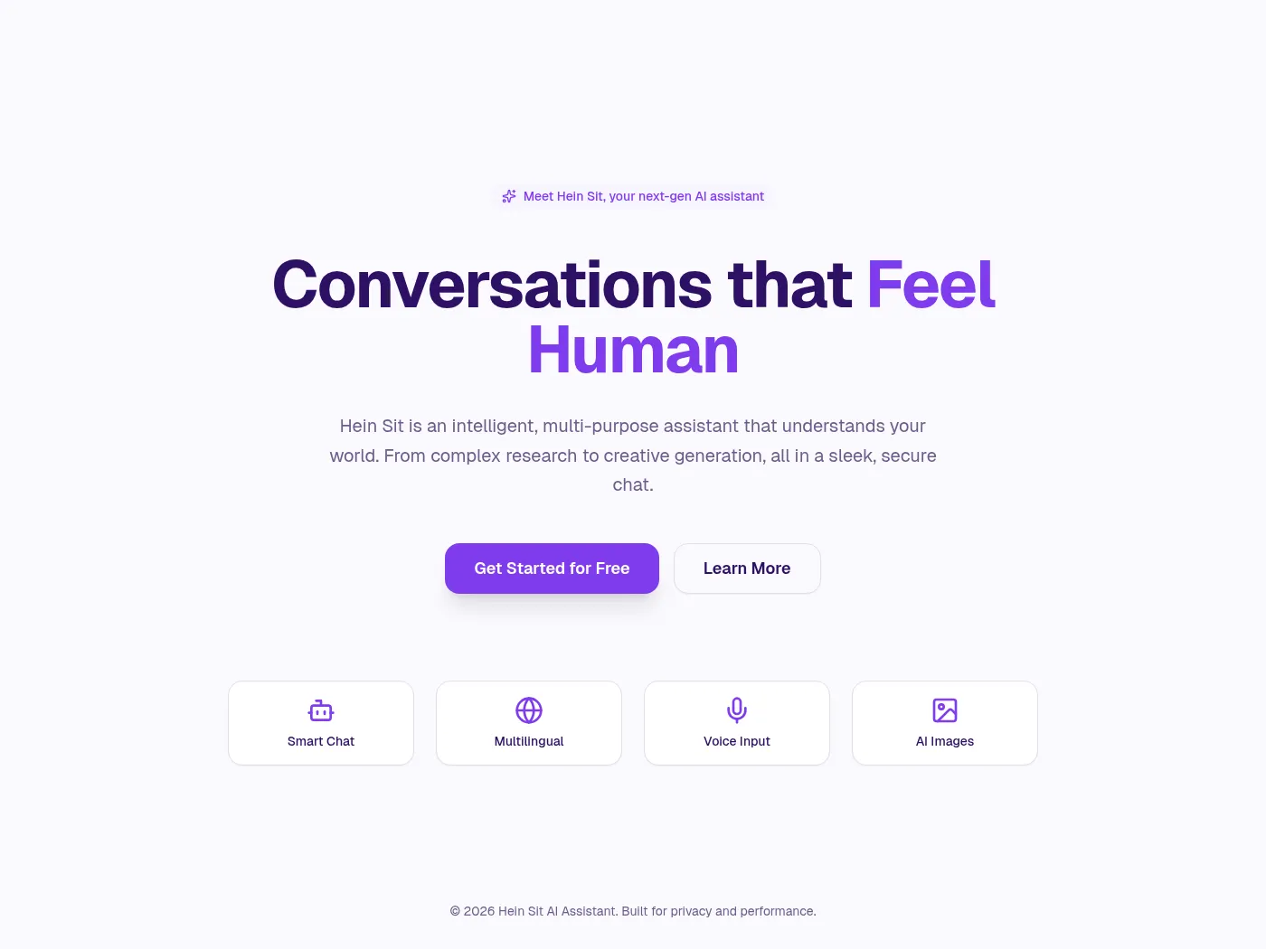 Hein Sit AI Assistant