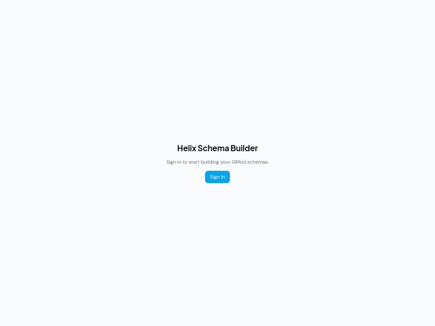 Helix Schema Builder