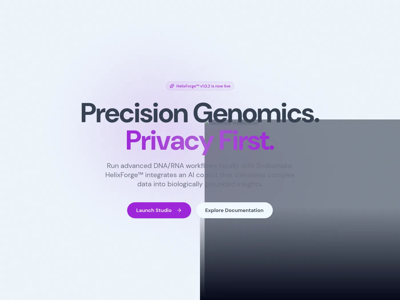 HelixForge Genomics Studio