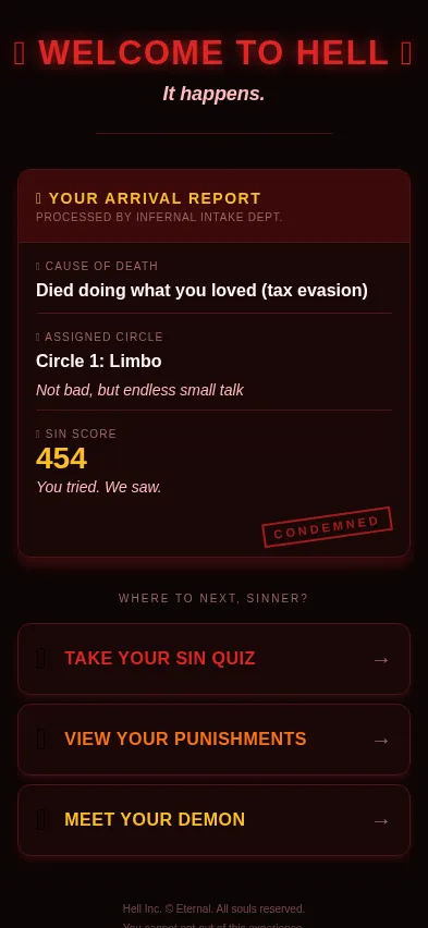 Hell Simulator