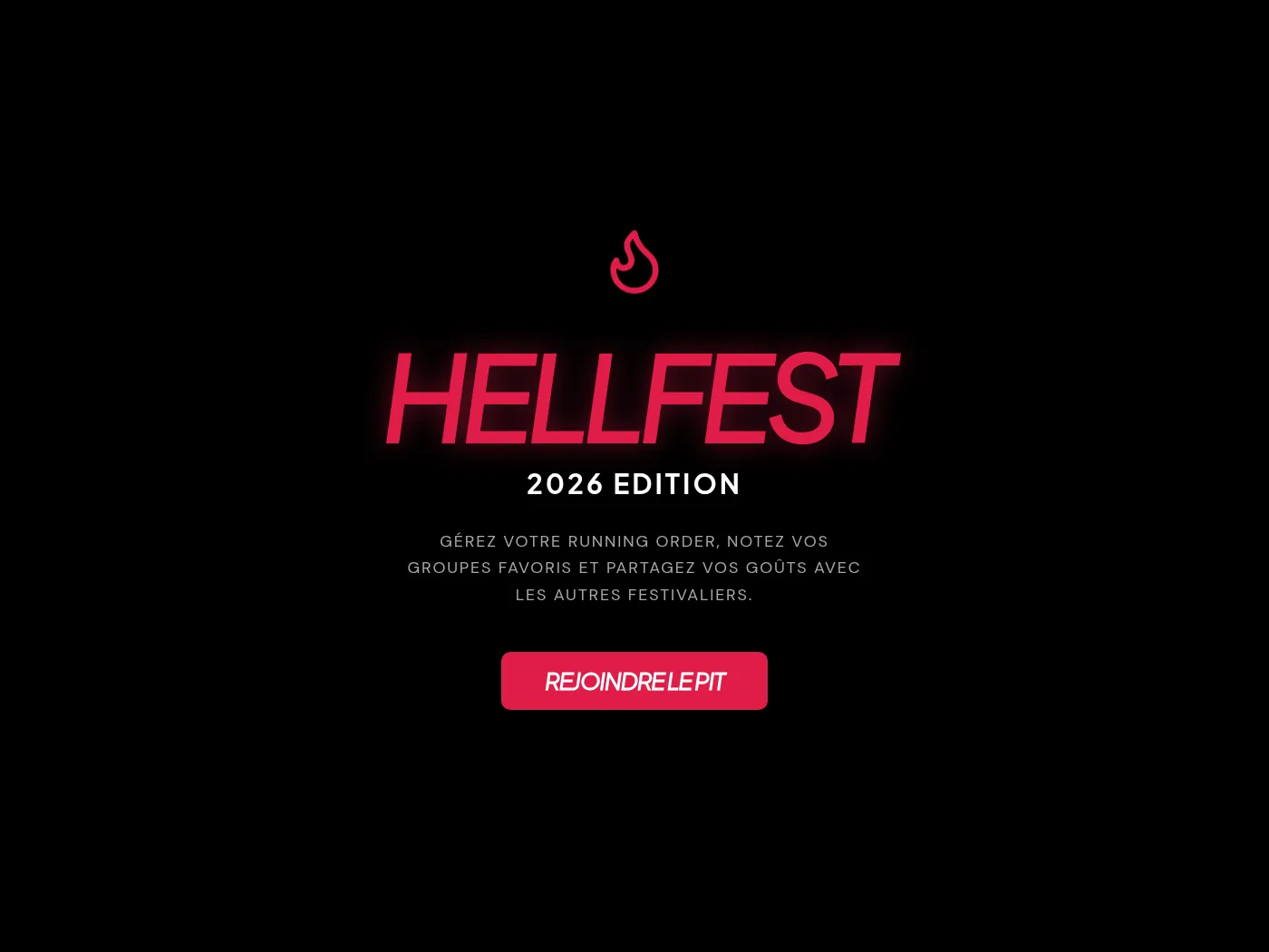 Hellfest Tracker 2026