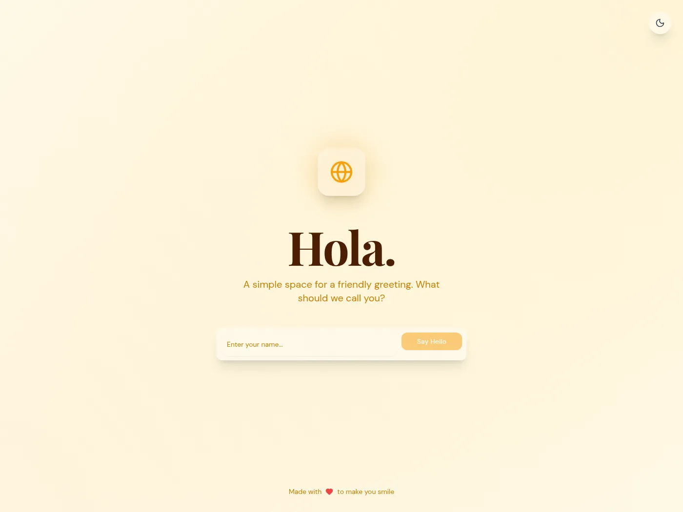 Hello App