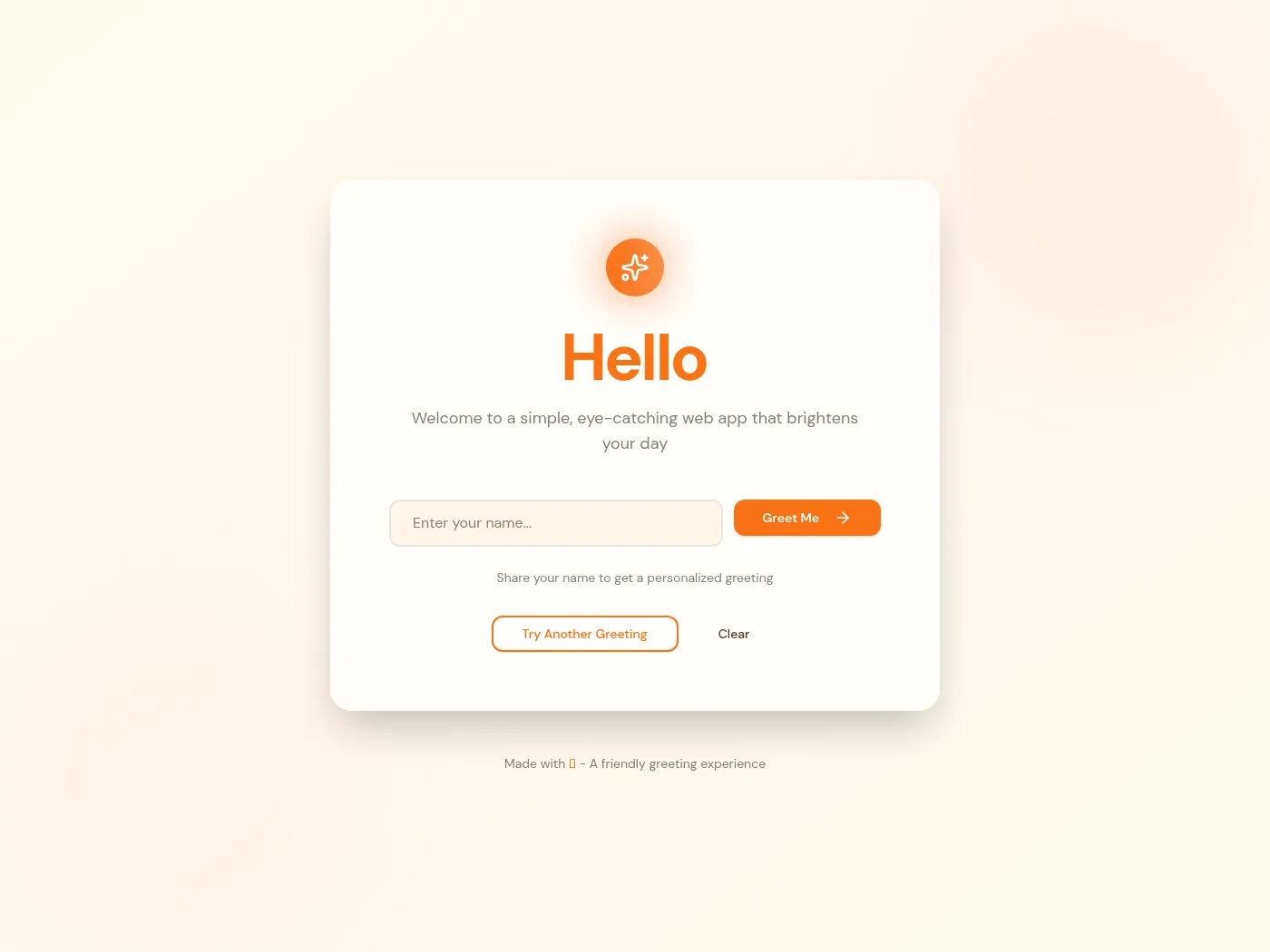 Hello App