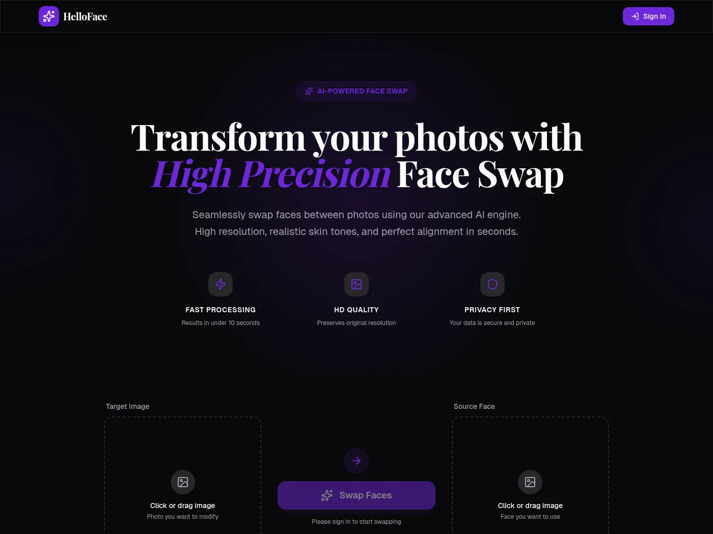 Hello Face Clone