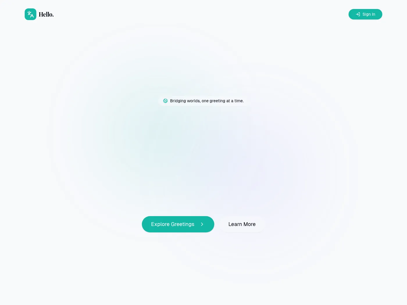 Hello Starter App