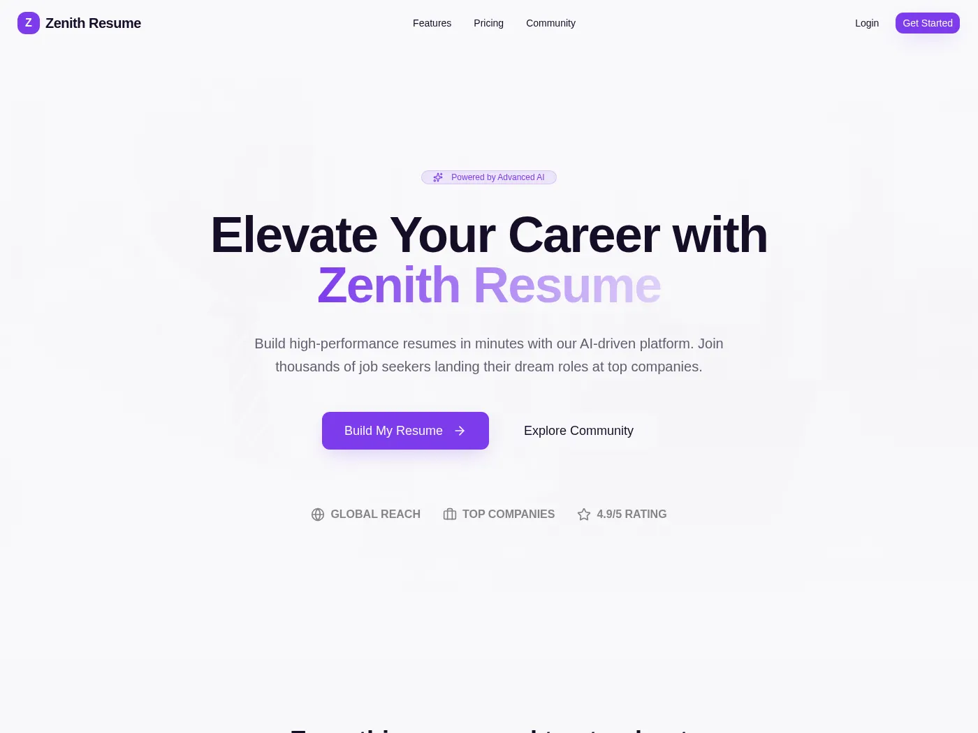 Hello Starter Page