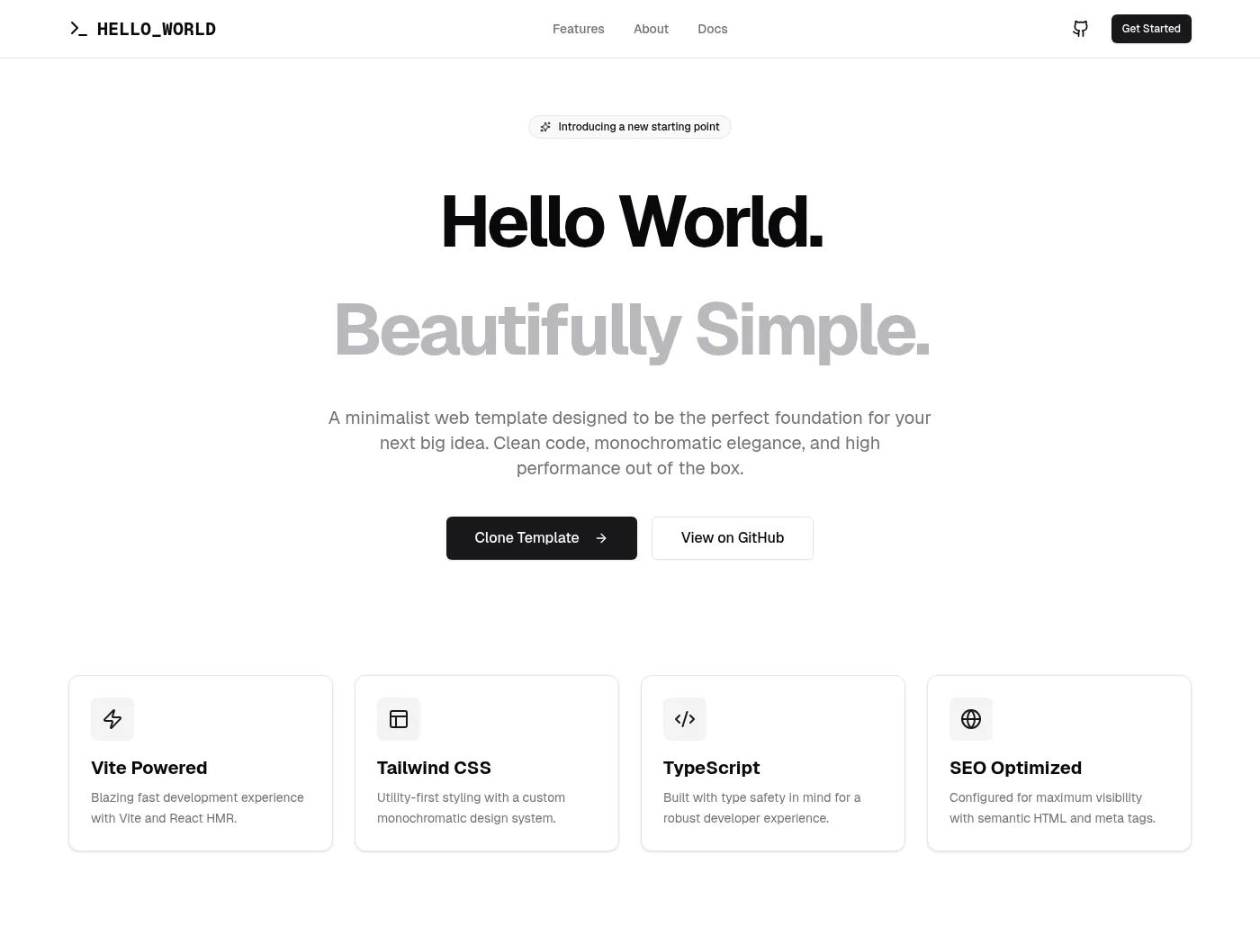 Hello World Web