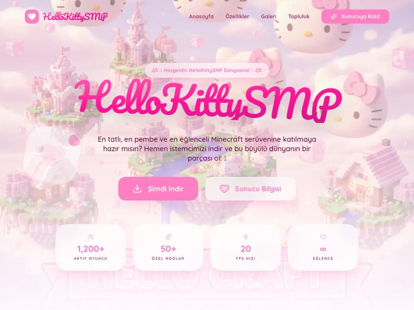 HelloKittySMP Web Portal