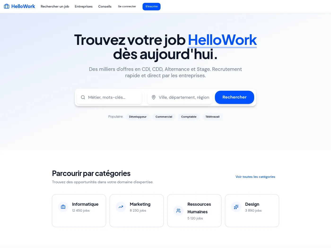 HelloWork Clone