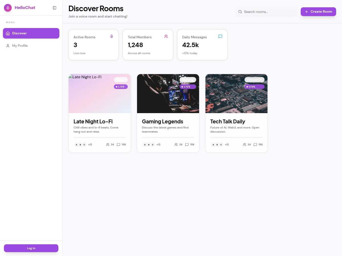 HelloYo Chat Clone