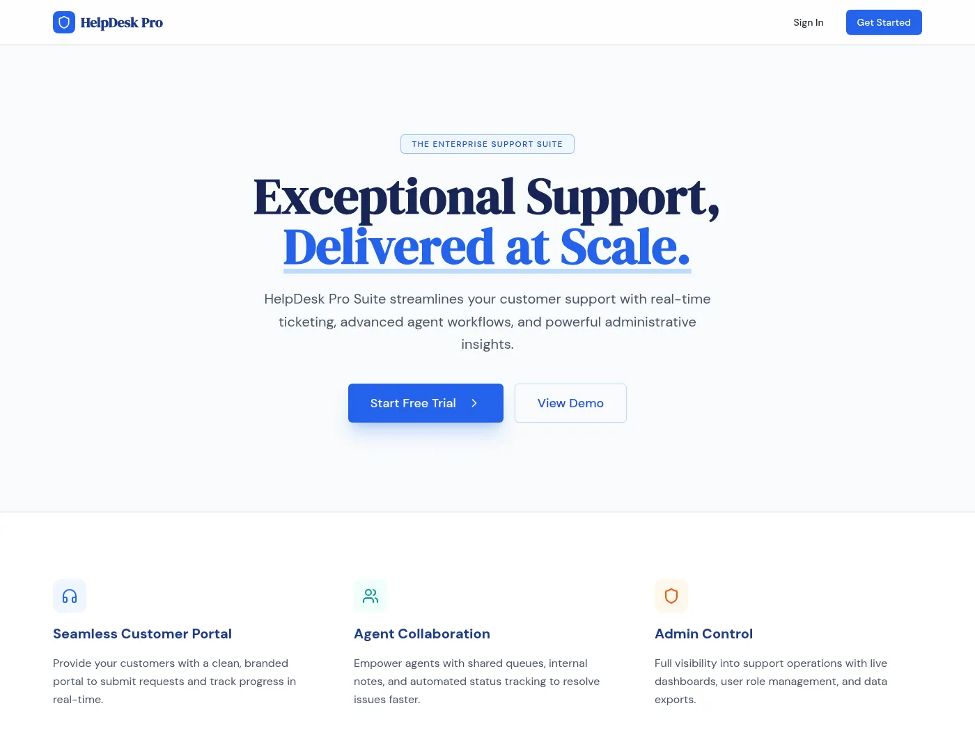 HelpDesk Pro Suite