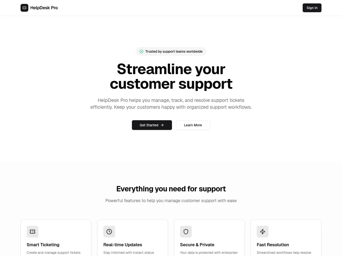 HelpDesk Pro
