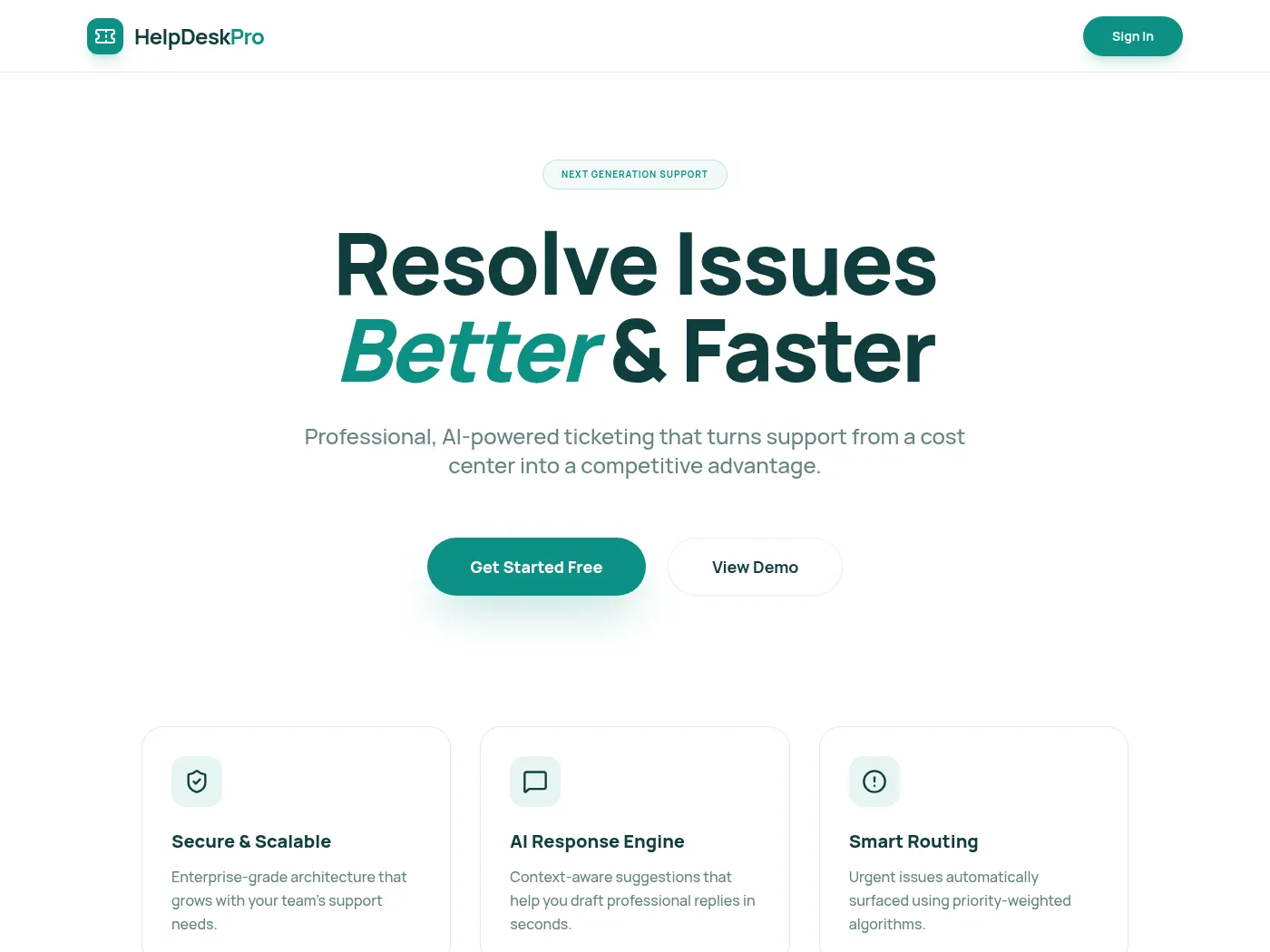 HelpDesk Pro