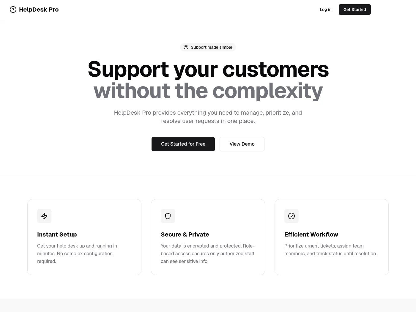 HelpDesk Pro