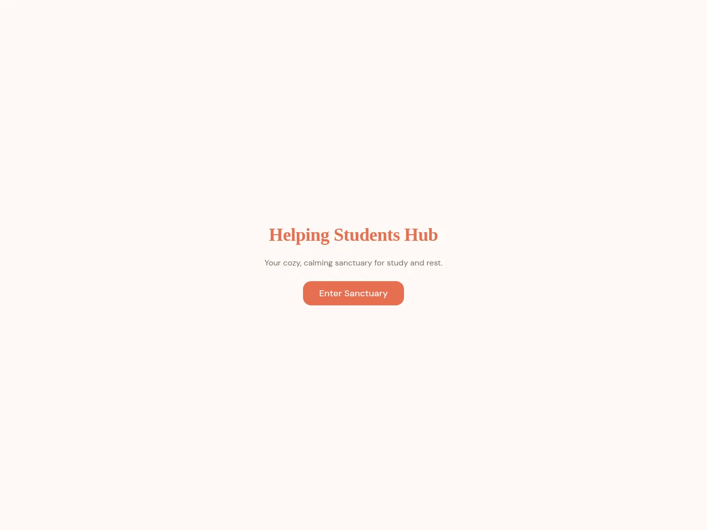 Helping Students Hub