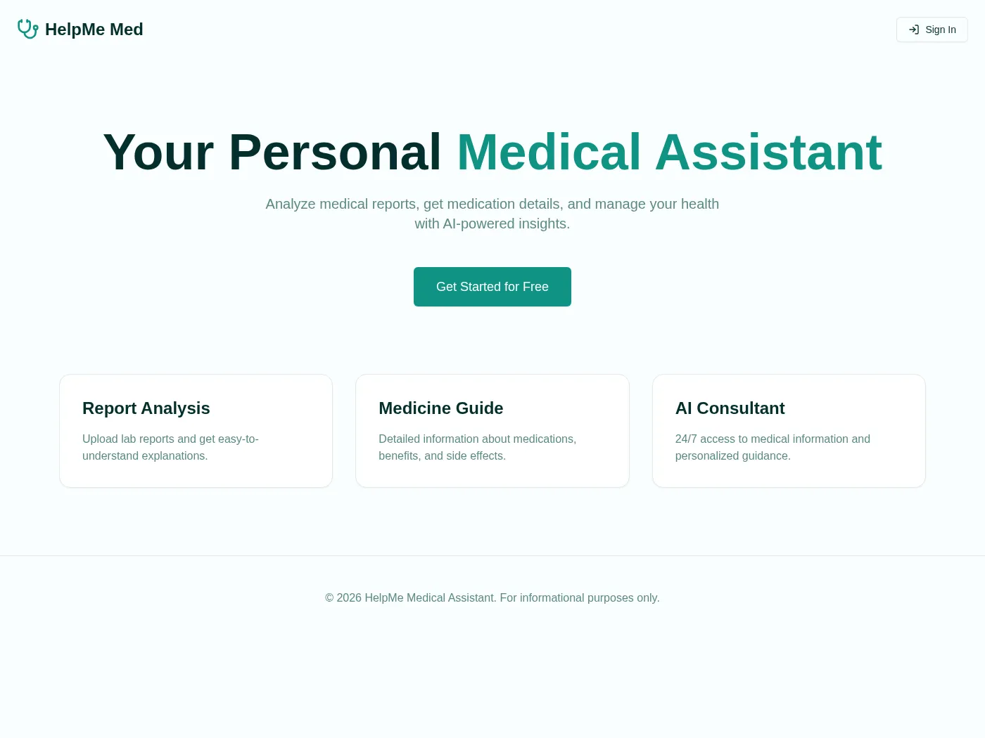 HelpMe Assistant