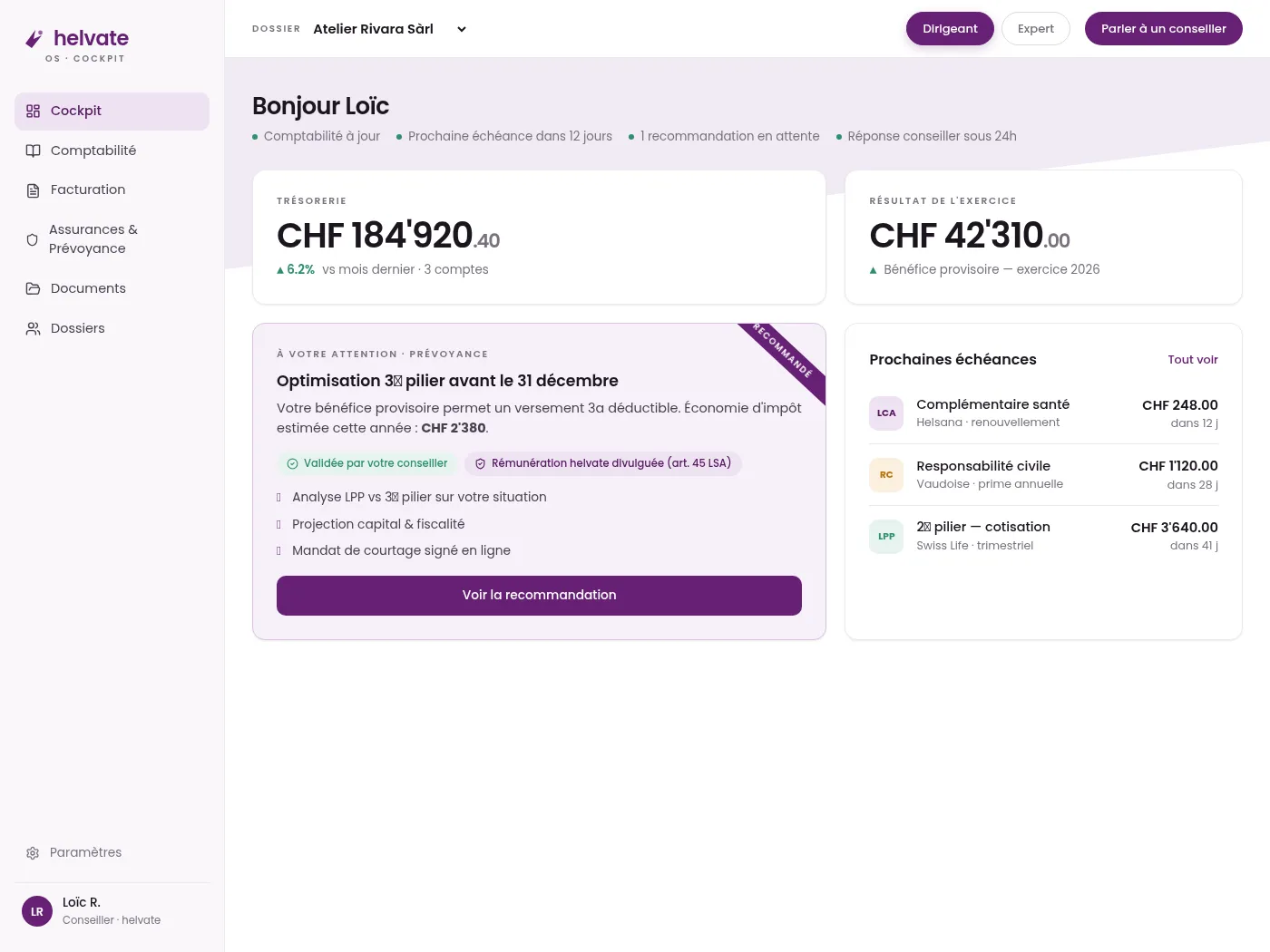 Helvate Business SaaS