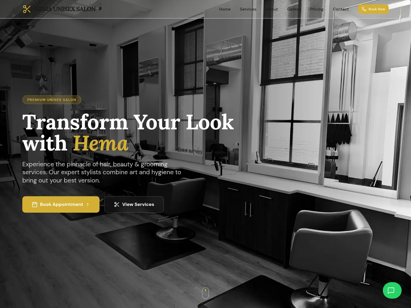 Hema Salon Premium Site