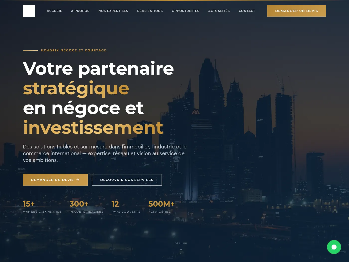 Hendrix Prestige Corporate Site