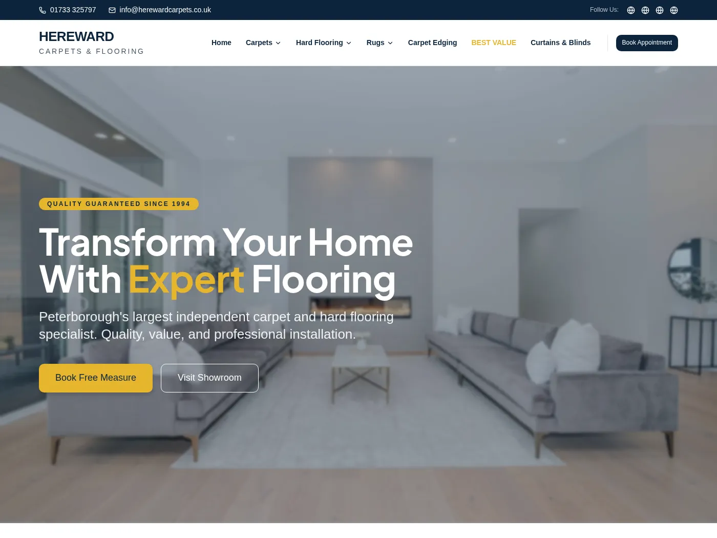 Hereward Carpets Clone