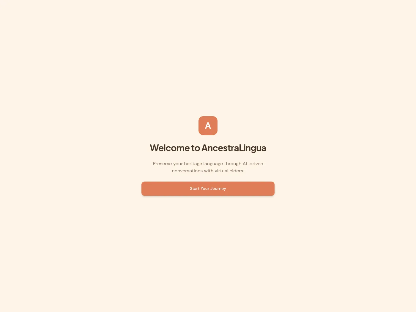 AncestraLingua Tutor