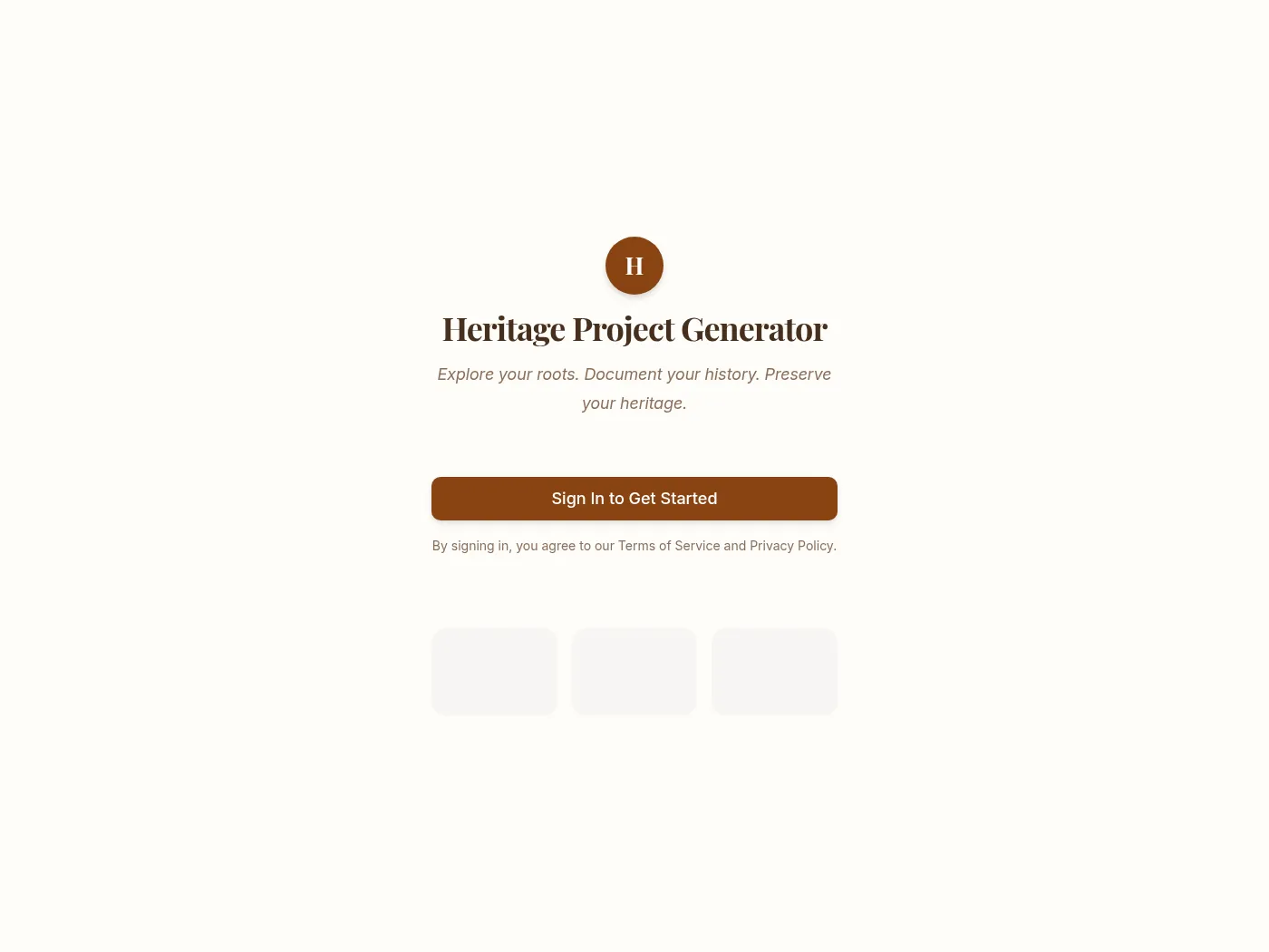 Heritage Projects Clone
