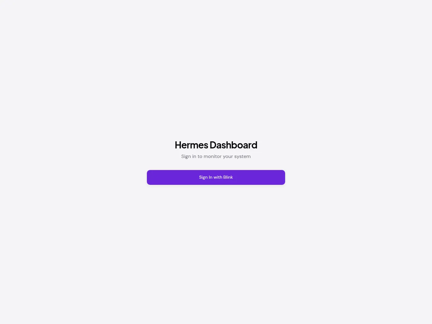 Hermes Monitoring Dashboard