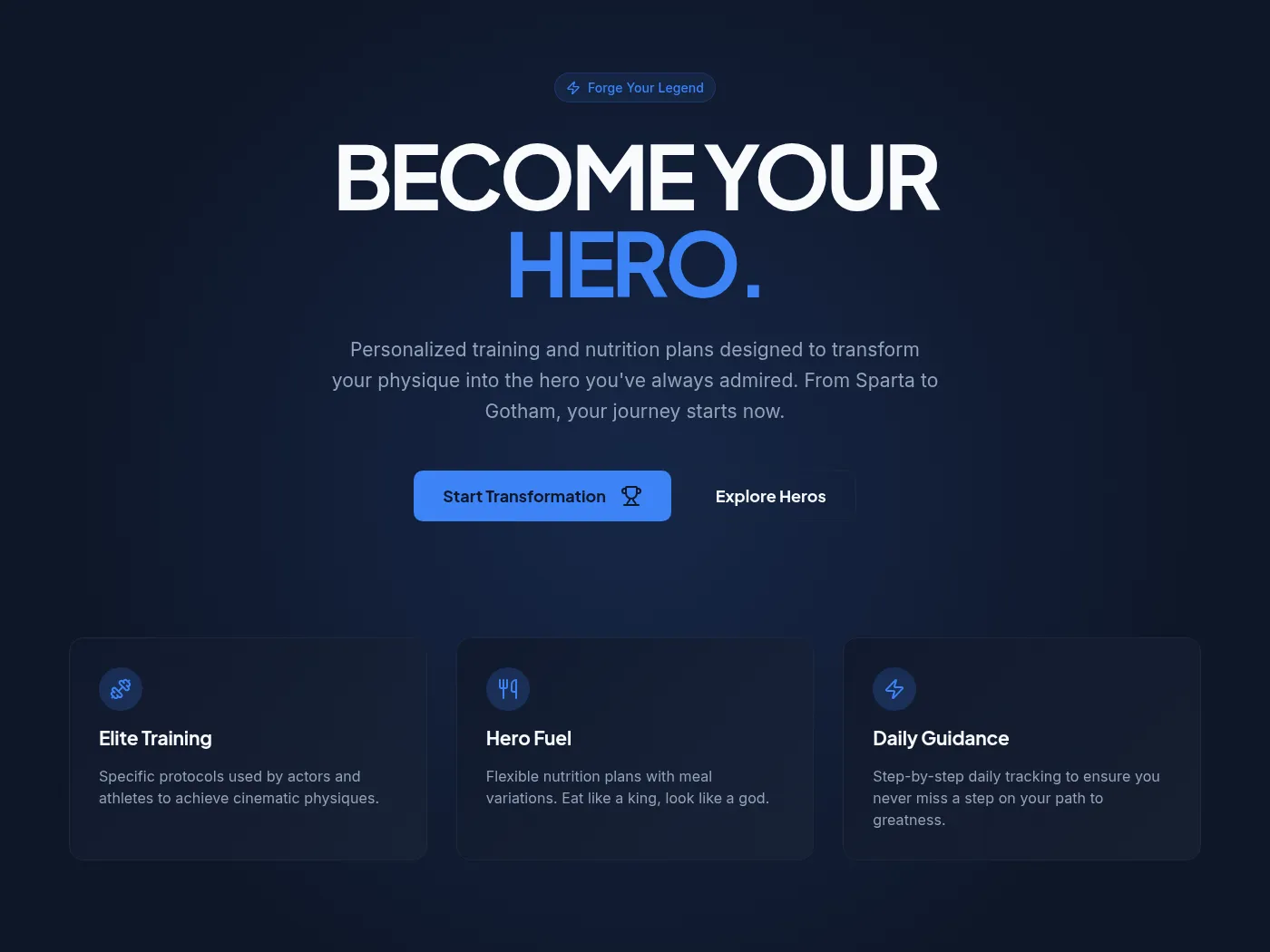 Hero Body Coach