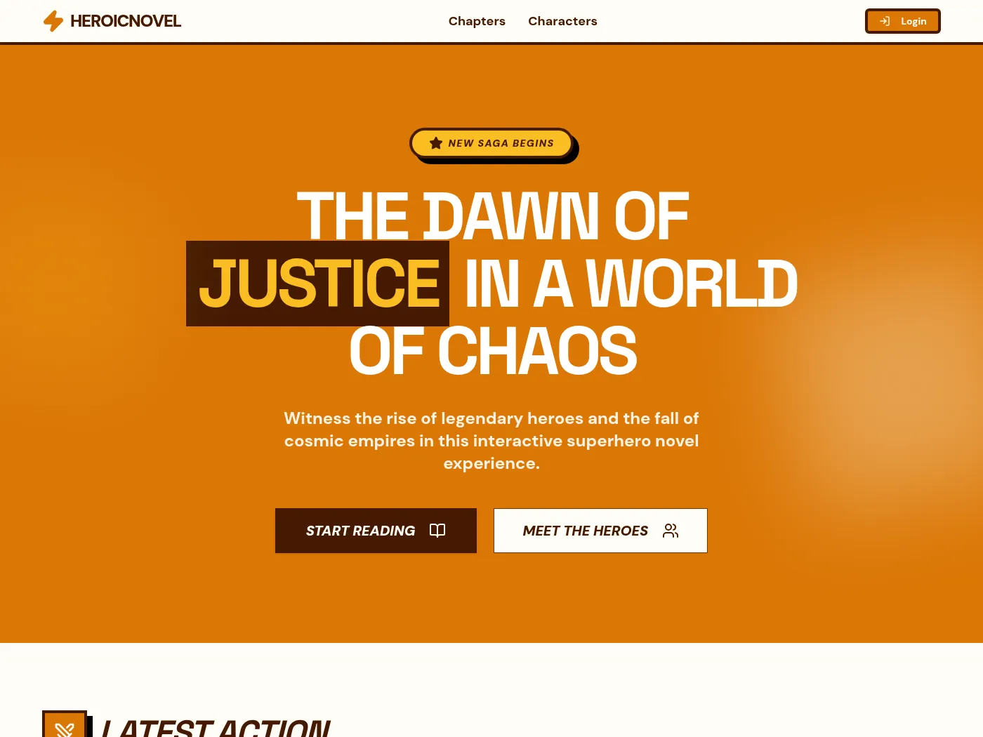 Heroic Novel Web