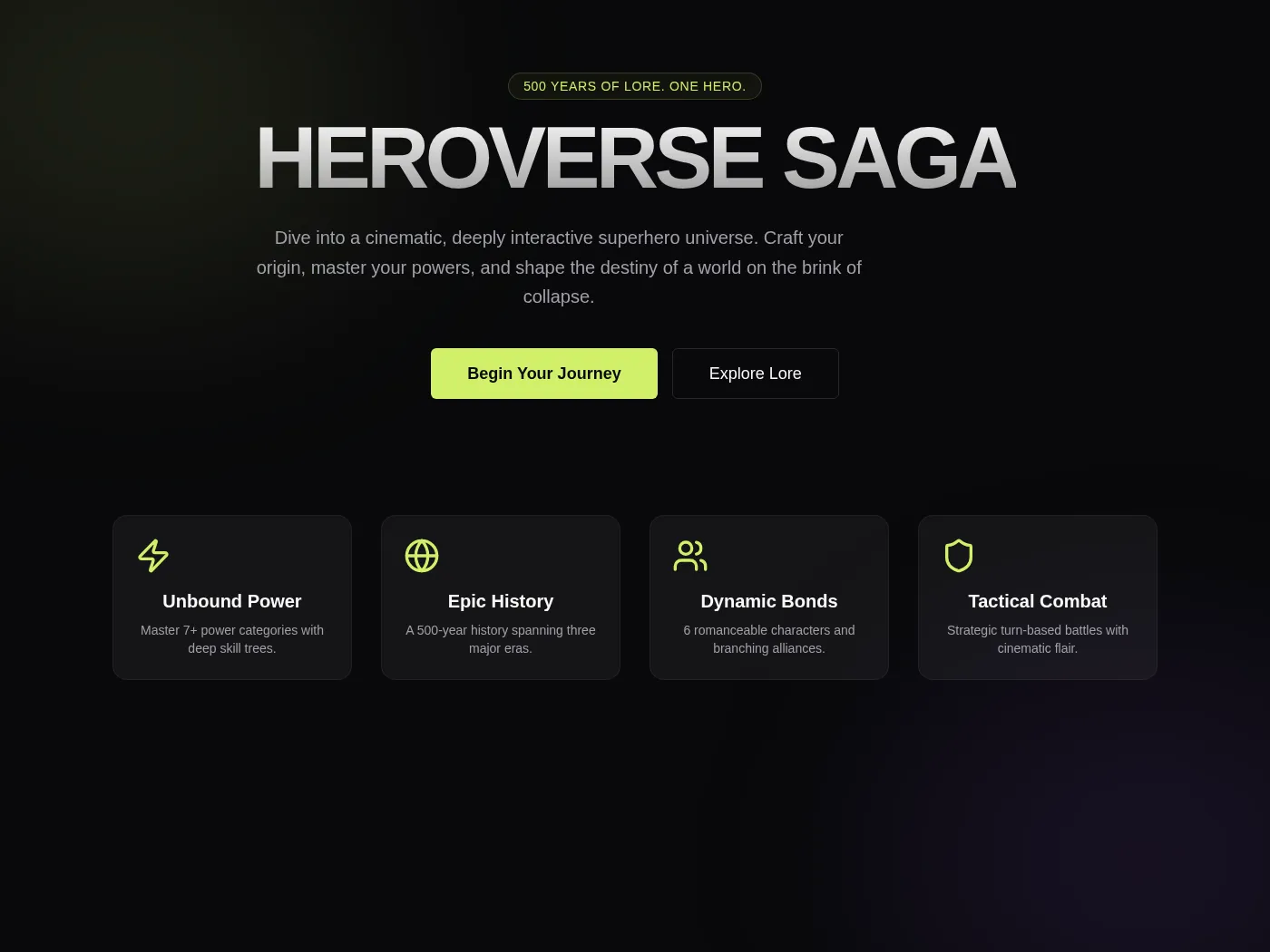 Heroverse Saga RPG Toolkit