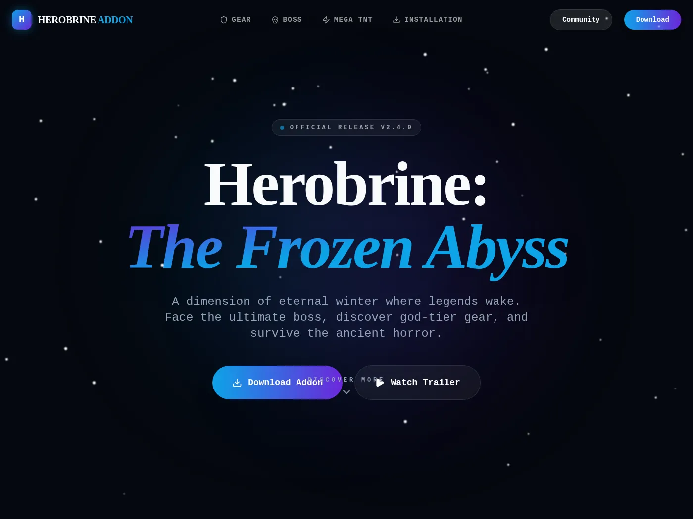 Herobrine Dimension Addon