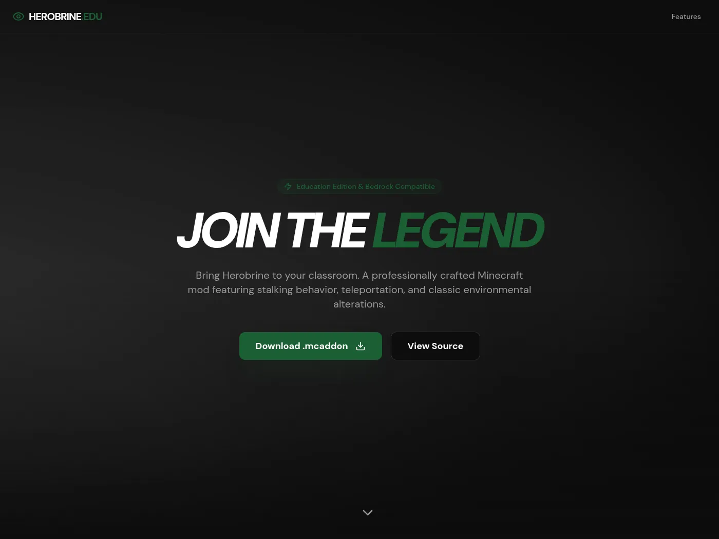 Herobrine for Edu Minecraft (Remix)