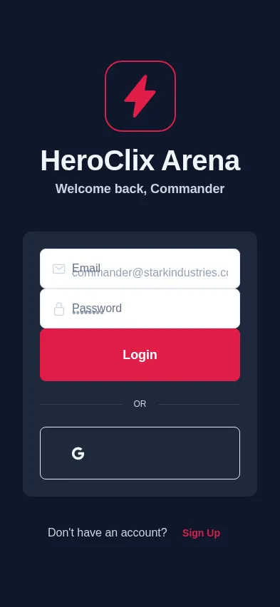HeroClix Online Arena