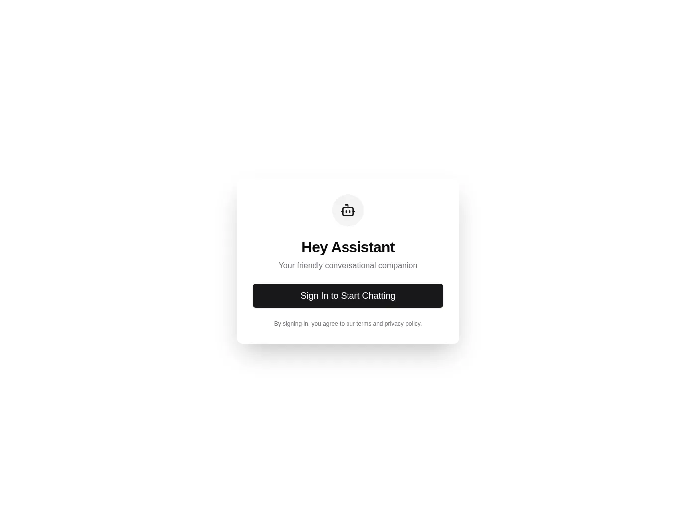 Hey Assistant