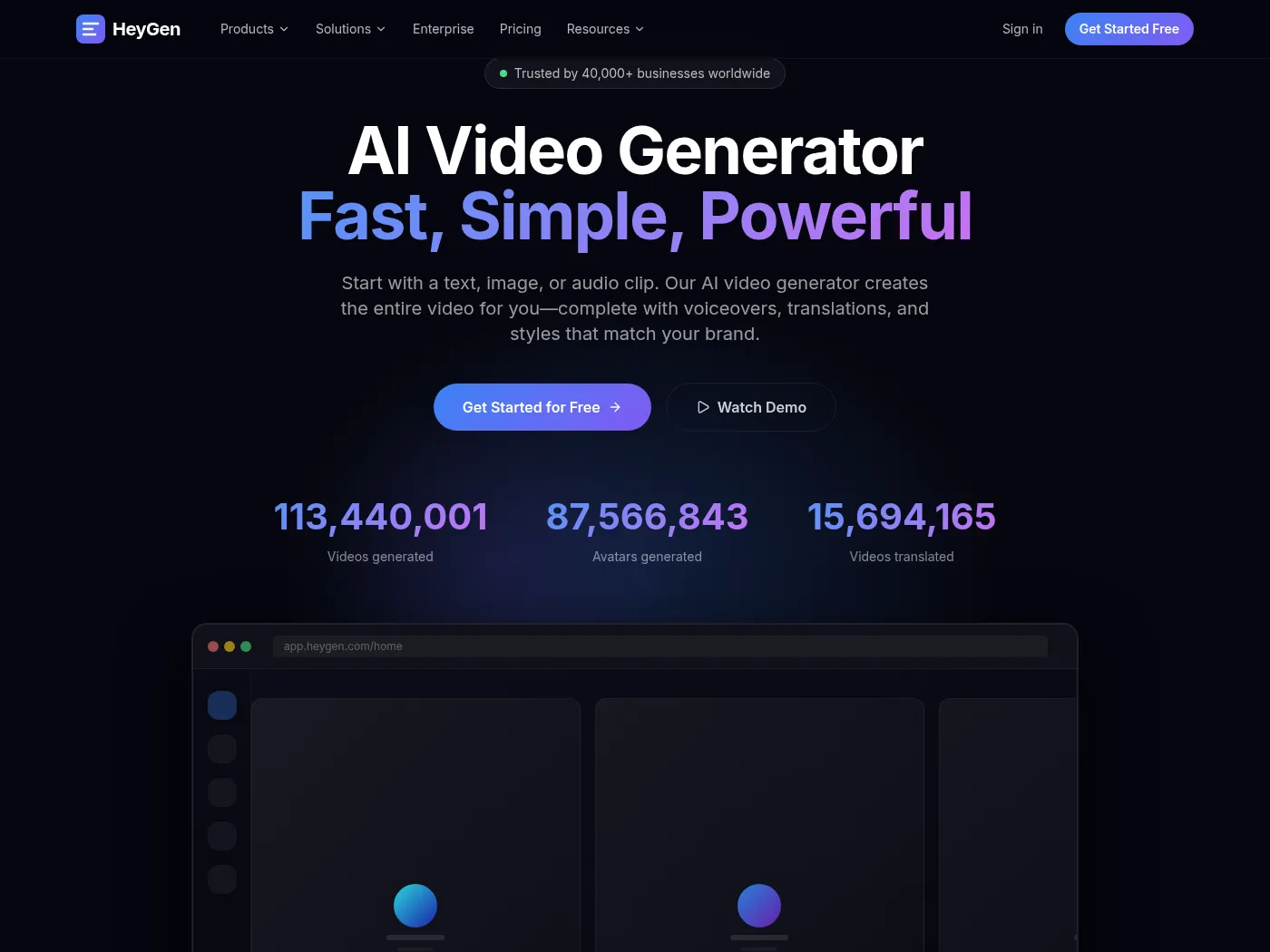 HeyGen Video AI Clone