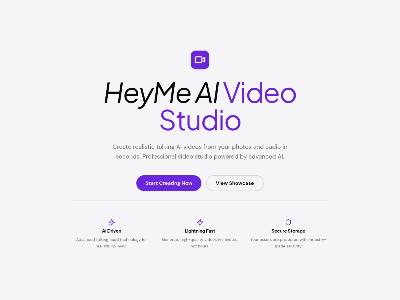 HeyMe AI Video Studio
