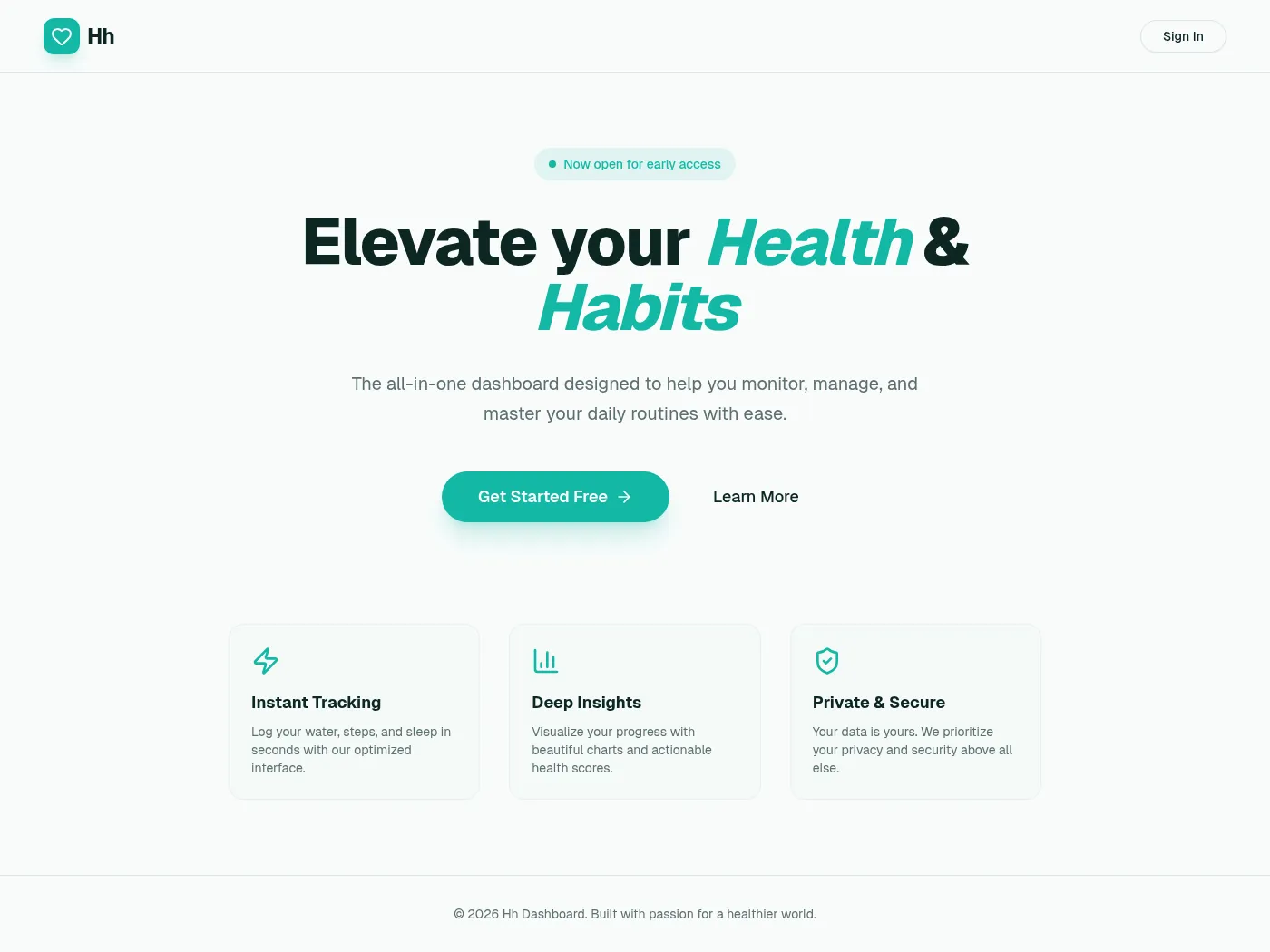 Hh Dashboard