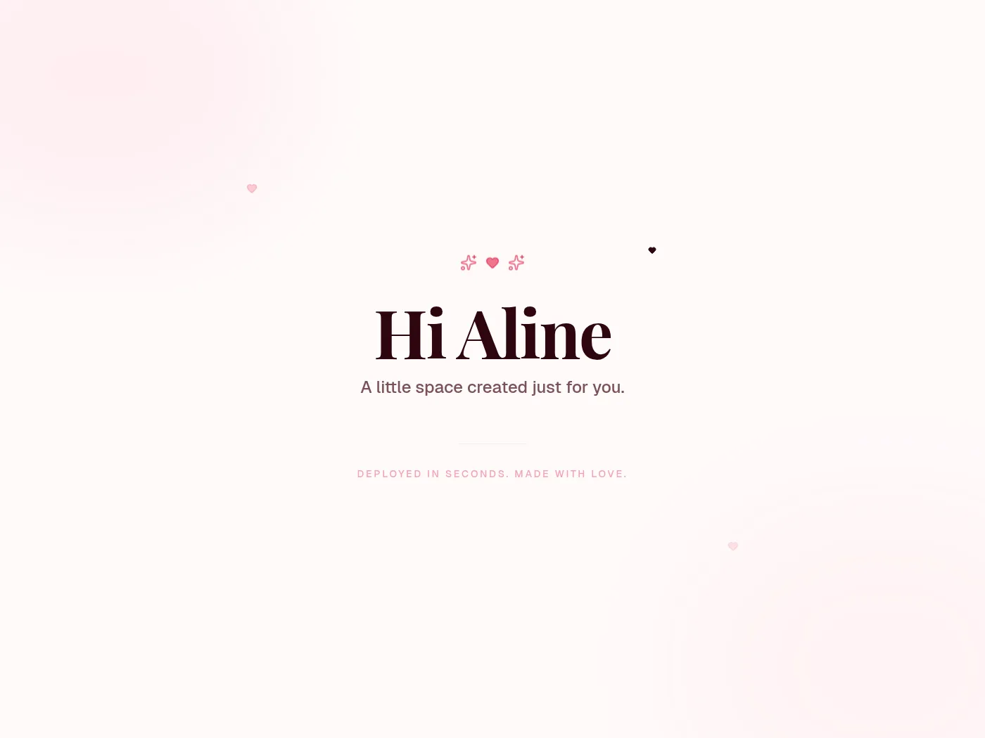 Hi Aline Webpage