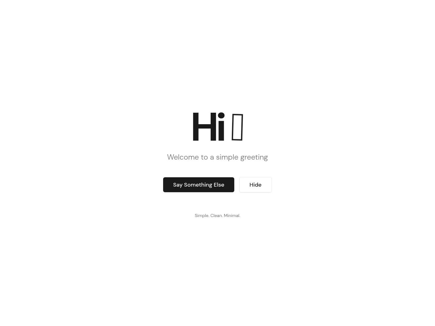 Hi App