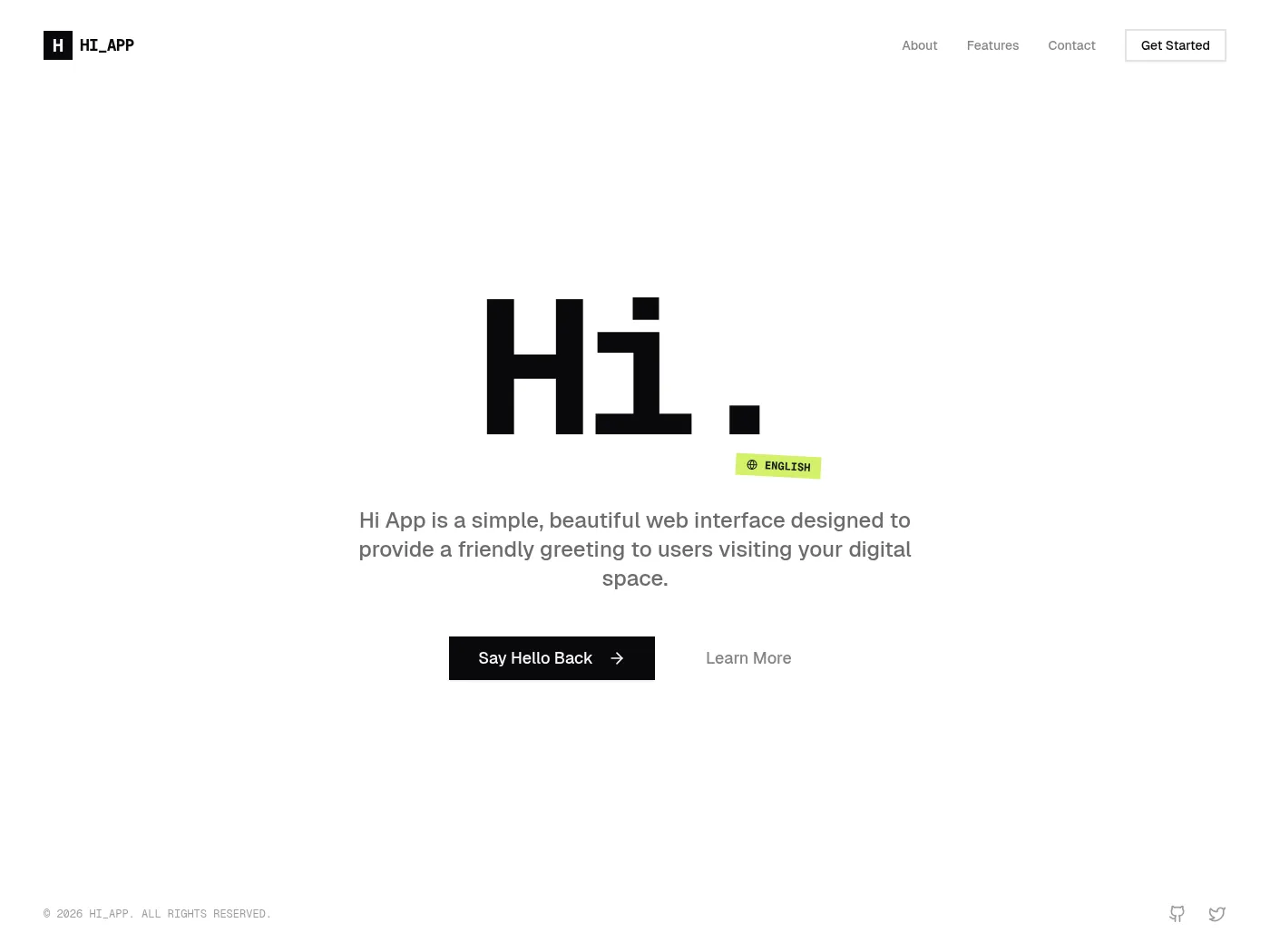 Hi App