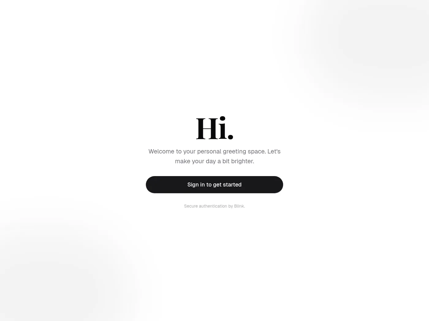 Hi Greeting App