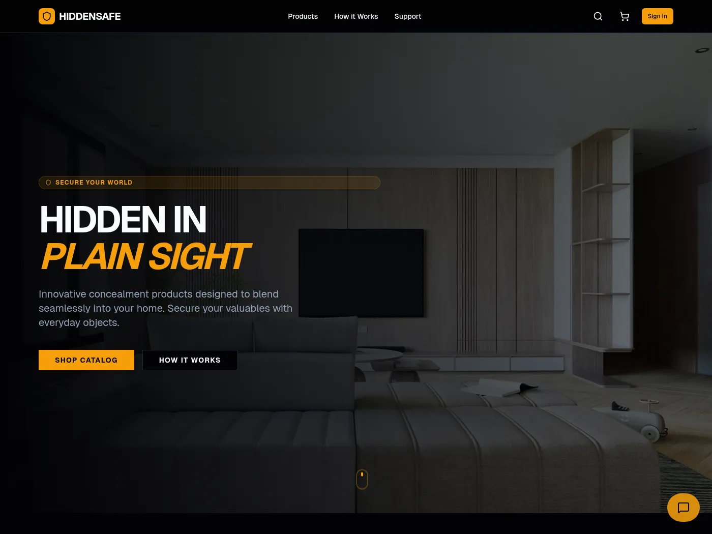 HiddenSafe Storefront
