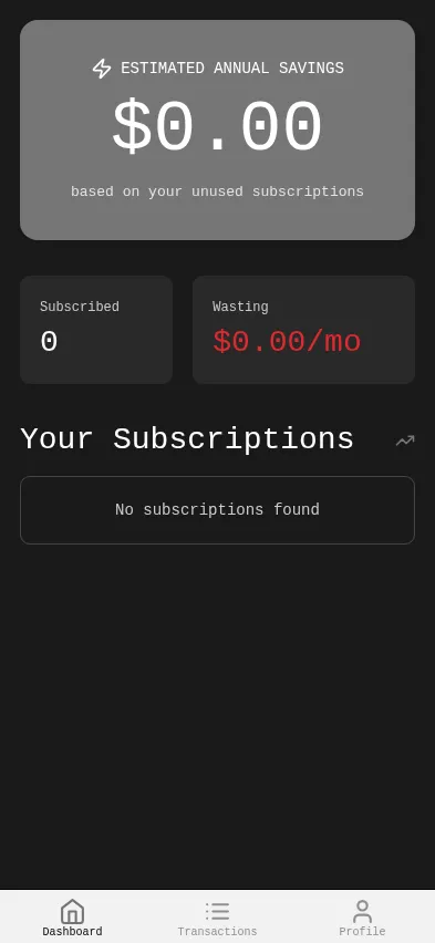 HiddenFees Mobile