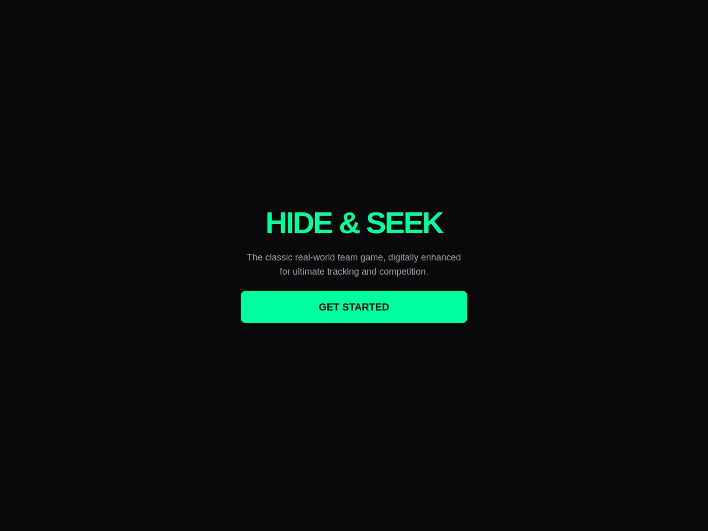 Hide and Seek Teams