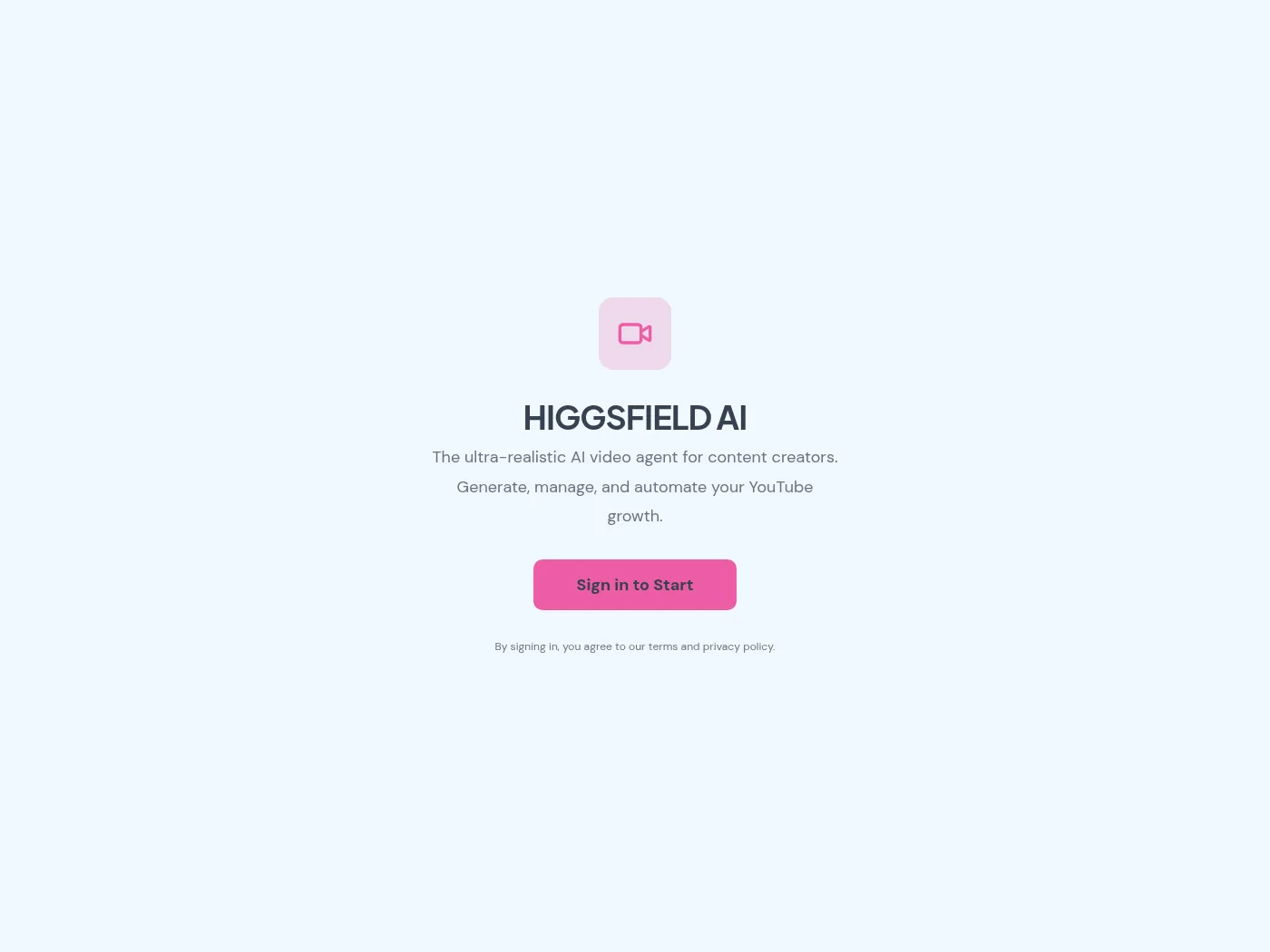 Higgsfield AI Video Agent