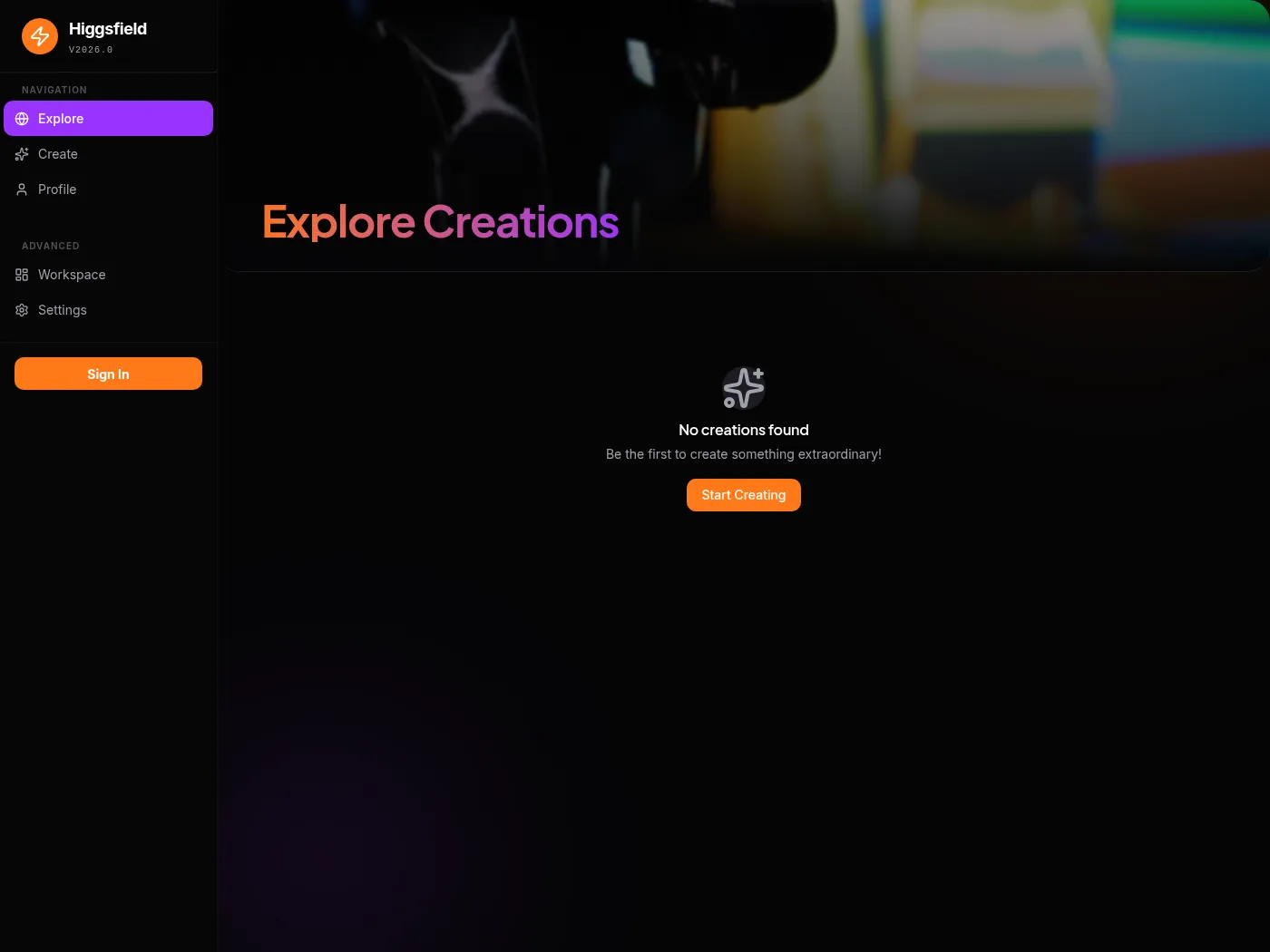 Higgsfield AI Clone