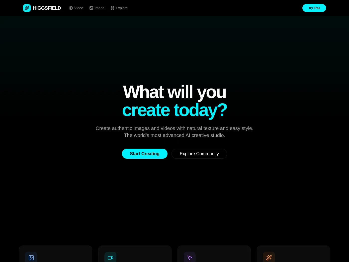 Higgsfield AI Clone