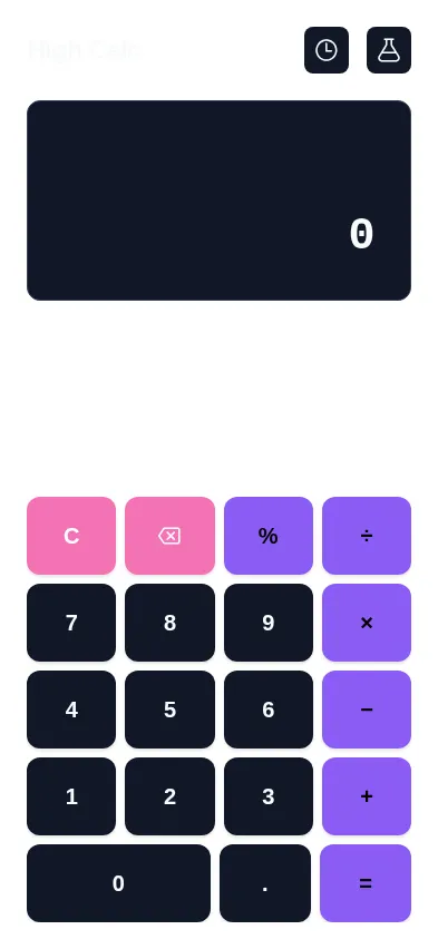 High Math Calculator